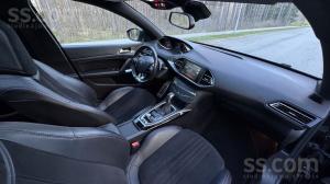 Black Peugeot 308 2016 in Jelgava, with an engine capacity of 2.00 L and mileage of 220 thousand km for 6990 €, photo 14 on AUTOMOTO.COM.LV