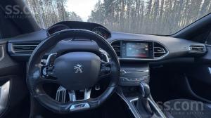 Black Peugeot 308 2016 in Jelgava, with an engine capacity of 2.00 L and mileage of 220 thousand km for 6990 €, photo 16 on AUTOMOTO.COM.LV