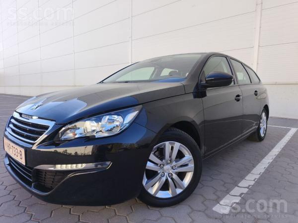 Melns Peugeot 308 2016 Rīga, ar dzinēja tilpumu 1.60 L un nobraukumu 0 tūkst. km par 4999 €, foto 1 vietnē AUTOMOTO.COM.LV