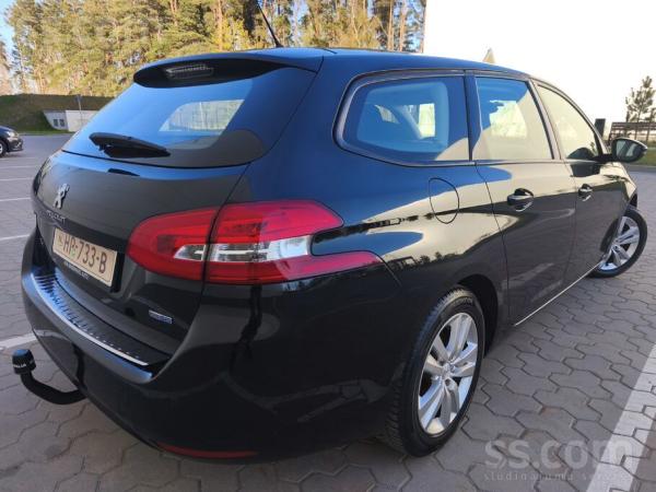 Melns Peugeot 308 2016 Rīga, ar dzinēja tilpumu 1.60 L un nobraukumu 0 tūkst. km par 4999 €, foto 4 vietnē AUTOMOTO.COM.LV