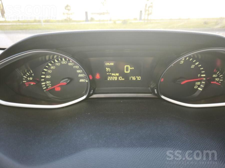 Melns Peugeot 308 2016 Rīga, ar dzinēja tilpumu 1.60 L un nobraukumu 0 tūkst. km par 4999 €, foto 15 vietnē AUTOMOTO.COM.LV