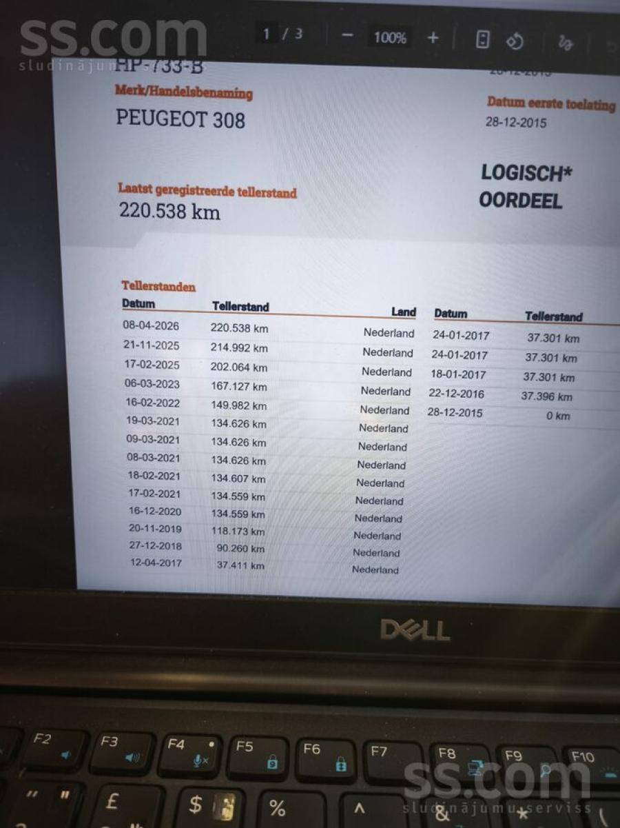 Melns Peugeot 308 2016 Rīga, ar dzinēja tilpumu 1.60 L un nobraukumu 0 tūkst. km par 4999 €, foto 22 vietnē AUTOMOTO.COM.LV
