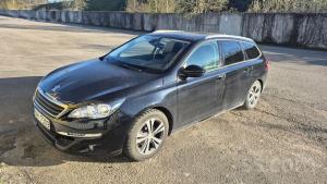 Melns Peugeot 308 2016 Jelgava, ar dzinēja tilpumu 1.20 L un nobraukumu 201 tūkst. km par 2350 €, foto  vietnē AUTOMOTO.COM.LV