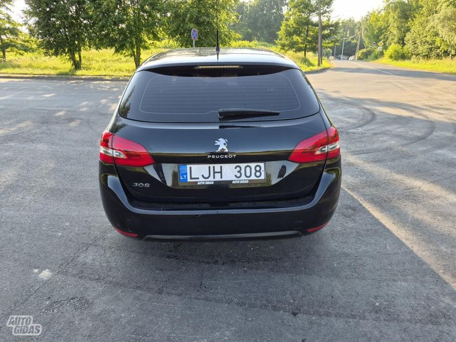 Melns Peugeot 308 2016 Kauņa, ar dzinēja tilpumu 1.60 L un nobraukumu 276 tūkst. km par 3950 €, foto 7 vietnē AUTOMOTO.COM.LV