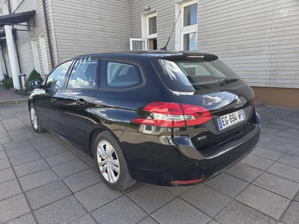 Melns Peugeot 308 2016 Viļņa, ar dzinēja tilpumu 1.56 L un nobraukumu 234 tūkst. km par 4200 €, foto 6 vietnē AUTOMOTO.COM.LV