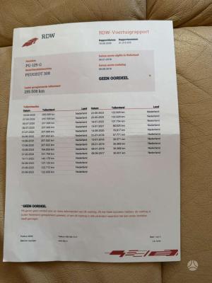 Черный Пежо 308 2016 в Шяуляй, объемом двигателя 1.56 л и пробегом 255 тыс. км за 4650 €, фото 28 на AUTOMOTO.COM.LV