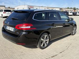 Black Peugeot 308 2016 in Taurage, with an engine capacity of 1.20 L and mileage of 161 thousand km for 4300 €, photo 7 on AUTOMOTO.COM.LV