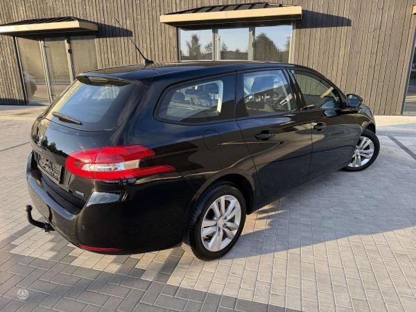 Black Peugeot 308 2016 in Siauliai, with an engine capacity of 1.56 L and mileage of 256 thousand km for 4650 €, photo 6 on AUTOMOTO.COM.LV