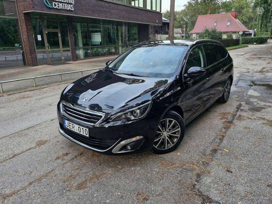 Melns Peugeot 308 2016 Alīta, ar dzinēja tilpumu 2.00 L un nobraukumu 253 tūkst. km par 5490 €, foto 1 vietnē AUTOMOTO.COM.LV