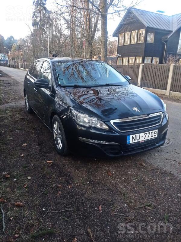 Melns Peugeot 308 2016 Jūrmala, ar dzinēja tilpumu 1.60 L un nobraukumu 160 tūkst. km par 3600 €, foto 1 vietnē AUTOMOTO.COM.LV
