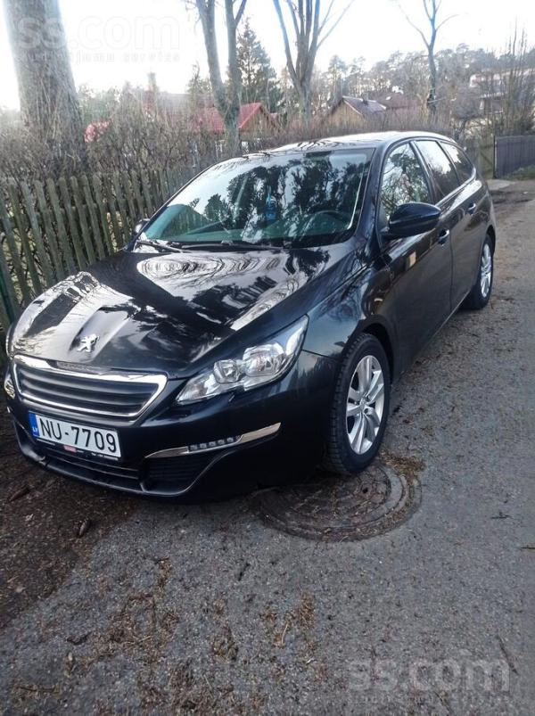 Melns Peugeot 308 2016 Jūrmala, ar dzinēja tilpumu 1.60 L un nobraukumu 160 tūkst. km par 3600 €, foto 3 vietnē AUTOMOTO.COM.LV
