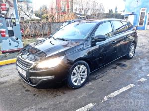 Black Peugeot 308 2016 in Jurmala, with an engine capacity of 1.60 L and mileage of 160 thousand km for 3600 €, photo 6 on AUTOMOTO.COM.LV