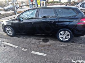 Black Peugeot 308 2016 in Jurmala, with an engine capacity of 1.60 L and mileage of 160 thousand km for 3600 €, photo 7 on AUTOMOTO.COM.LV