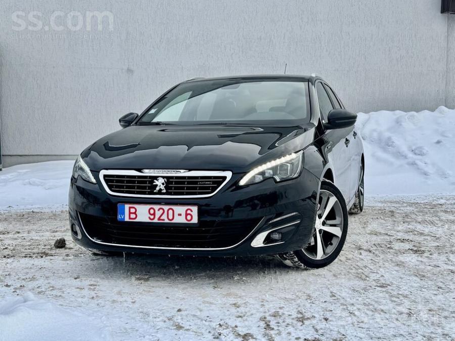 Melns Peugeot 308 2017 Jelgava, ar dzinēja tilpumu 2.00 L un nobraukumu 0 tūkst. km par 8750 €, foto 1 vietnē AUTOMOTO.COM.LV