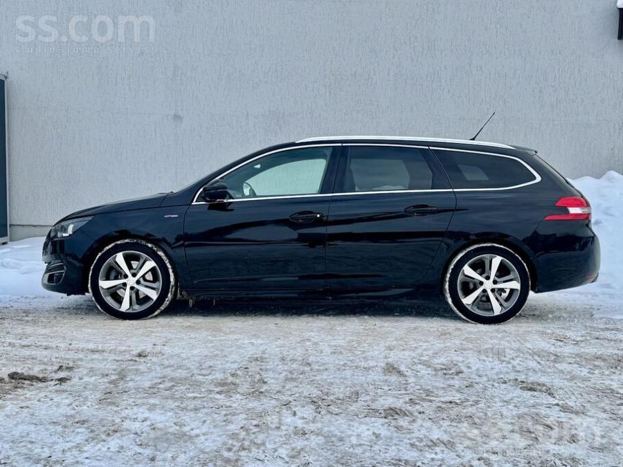 Melns Peugeot 308 2017 Jelgava, ar dzinēja tilpumu 2.00 L un nobraukumu 0 tūkst. km par 8750 €, foto 4 vietnē AUTOMOTO.COM.LV