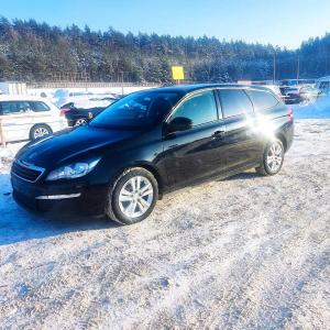 Melns Peugeot 308 2017 Viļņa, ar dzinēja tilpumu 1.56 L un nobraukumu 240 tūkst. km par 4800 €, foto  vietnē AUTOMOTO.COM.LV