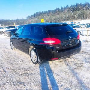 Melns Peugeot 308 2017 Viļņa, ar dzinēja tilpumu 1.56 L un nobraukumu 240 tūkst. km par 4800 €, foto 6 vietnē AUTOMOTO.COM.LV