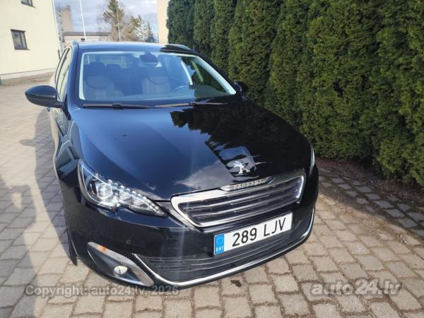Black Peugeot 308 2017 in Paide, with an engine capacity of 1.60 L and mileage of 262 thousand km for 6990 €, photo 9 on AUTOMOTO.COM.LV