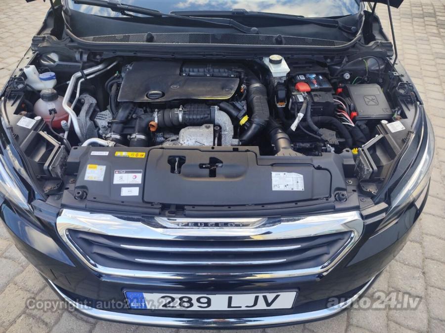 Black Peugeot 308 2017 in Paide, with an engine capacity of 1.60 L and mileage of 262 thousand km for 6990 €, photo 30 on AUTOMOTO.COM.LV