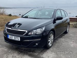 Black Peugeot 308 2017 in Tallinn, with an engine capacity of 1.60 L and mileage of 185 thousand km for 7990 €, photo 4 on AUTOMOTO.COM.LV