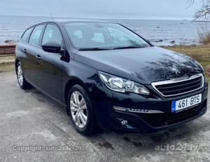 Black Peugeot 308 2017 in Tallinn, with an engine capacity of 1.60 L and mileage of 185 thousand km for 7990 €, photo 5 on AUTOMOTO.COM.LV