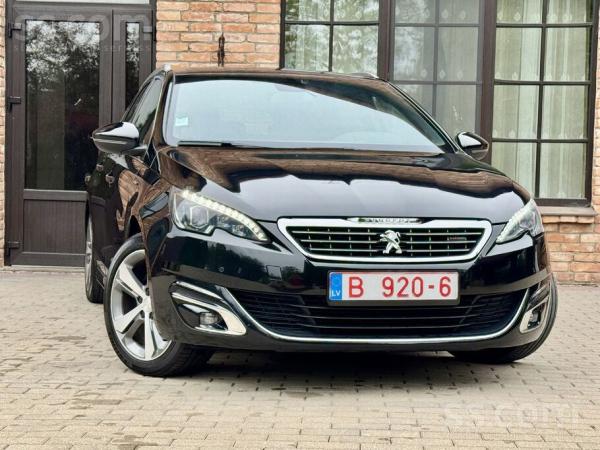 Melns Peugeot 308 2017 Jelgava, ar dzinēja tilpumu 2.00 L un nobraukumu 0 tūkst. km par 7950 €, foto 2 vietnē AUTOMOTO.COM.LV