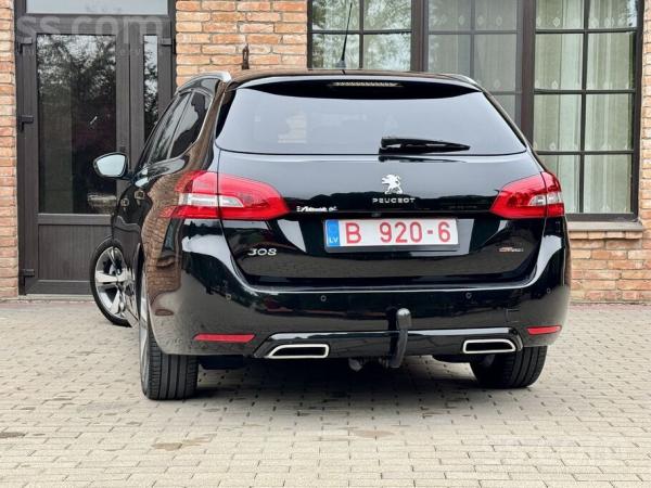 Melns Peugeot 308 2017 Jelgava, ar dzinēja tilpumu 2.00 L un nobraukumu 0 tūkst. km par 7950 €, foto 7 vietnē AUTOMOTO.COM.LV