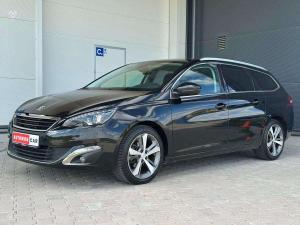 Black Peugeot 308 2017 in Vilnius, with an engine capacity of 1.56 L and mileage of 173 thousand km for 7250 €, photo  on AUTOMOTO.COM.LV