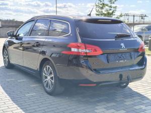 Black Peugeot 308 2017 in Siauliai, with an engine capacity of 1.56 L and mileage of 250 thousand km for 6200 €, photo 8 on AUTOMOTO.COM.LV