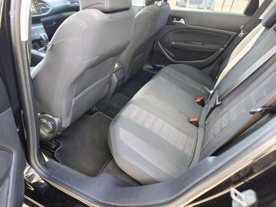 Black Peugeot 308 2017 in Siauliai, with an engine capacity of 1.56 L and mileage of 250 thousand km for 6200 €, photo 15 on AUTOMOTO.COM.LV