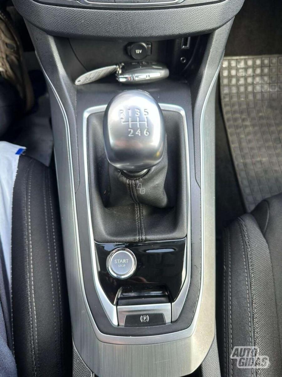 Black Peugeot 308 2017 in Vilnius, with an engine capacity of 1.60 L and mileage of 173 thousand km for 6750 €, photo 23 on AUTOMOTO.COM.LV