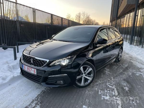 Black Peugeot 308 2018 in Tukums, with an engine capacity of 1.50 L and mileage of 148 thousand km for 7990 €, photo 9 on AUTOMOTO.COM.LV