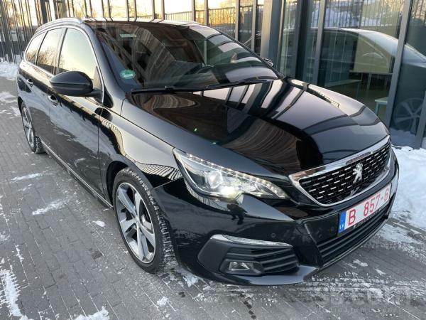 Black Peugeot 308 2018 in Tukums, with an engine capacity of 1.50 L and mileage of 148 thousand km for 7990 €, photo 10 on AUTOMOTO.COM.LV