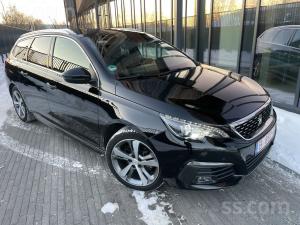 Black Peugeot 308 2018 in Tukums, with an engine capacity of 1.50 L and mileage of 148 thousand km for 7990 €, photo 15 on AUTOMOTO.COM.LV