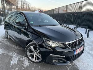 Black Peugeot 308 2018 in Tukums, with an engine capacity of 1.50 L and mileage of 148 thousand km for 7990 €, photo 19 on AUTOMOTO.COM.LV