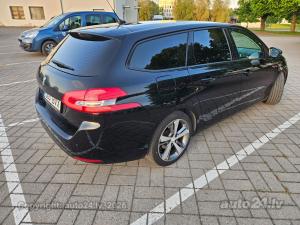 Black Peugeot 308 2018 in Tartu, with an engine capacity of 1.60 L and mileage of 223 thousand km for 7200 €, photo 5 on AUTOMOTO.COM.LV