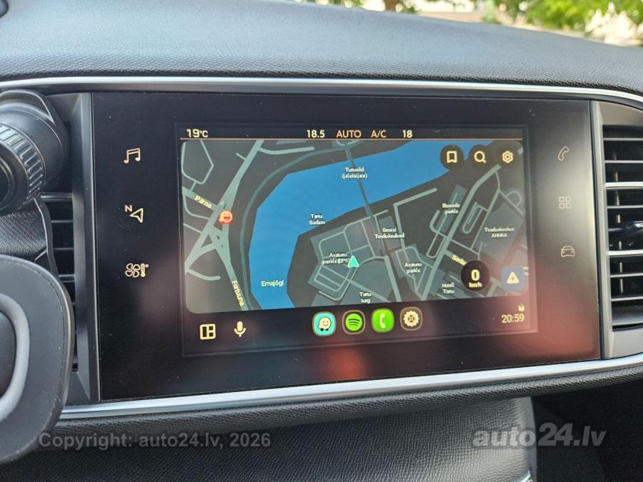 Black Peugeot 308 2018 in Tartu, with an engine capacity of 1.60 L and mileage of 223 thousand km for 7200 €, photo 10 on AUTOMOTO.COM.LV