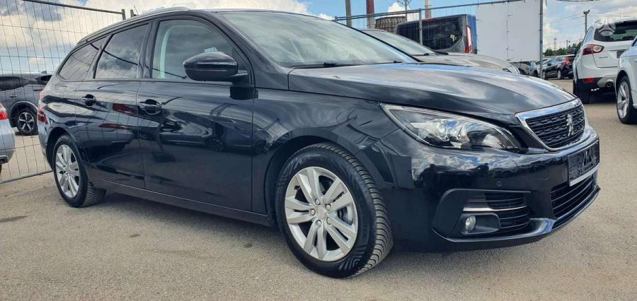 Melns Peugeot 308 2018 Kauņa, ar dzinēja tilpumu 1.56 L un nobraukumu 280 tūkst. km par 6350 €, foto 4 vietnē AUTOMOTO.COM.LV