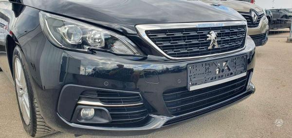 Black Peugeot 308 2018 in Kaunas, with an engine capacity of 1.56 L and mileage of 280 thousand km for 6350 €, photo 10 on AUTOMOTO.COM.LV