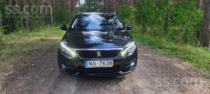 Black Peugeot 308 2018 in Rezekne, with an engine capacity of 1.50 L and mileage of 216 thousand km for 6080 €, photo  on AUTOMOTO.COM.LV