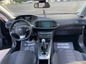 Melns Peugeot 308 2018 Kauņa, ar dzinēja tilpumu 1.56 L un nobraukumu 303 tūkst. km par 4999 €, foto 30 vietnē AUTOMOTO.COM.LV
