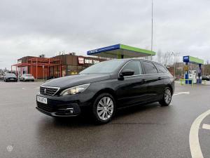 Melns Peugeot 308 2019 Elektrėnai, ar dzinēja tilpumu 1.20 L un nobraukumu 181 tūkst. km par 6750 €, foto 2 vietnē AUTOMOTO.COM.LV