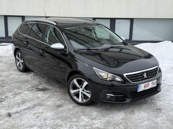 Black Peugeot 308 2019 in Vilnius, with an engine capacity of 1.50 L and mileage of 208 thousand km for 6600 €, photo 1 on AUTOMOTO.COM.LV