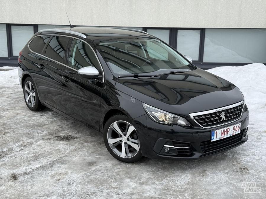 Black Peugeot 308 2019 in Vilnius, with an engine capacity of 1.50 L and mileage of 208 thousand km for 6600 €, photo 1 on AUTOMOTO.COM.LV