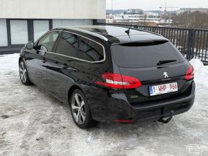 Black Peugeot 308 2019 in Vilnius, with an engine capacity of 1.50 L and mileage of 208 thousand km for 6600 €, photo 3 on AUTOMOTO.COM.LV