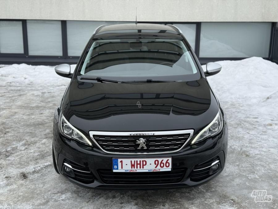 Black Peugeot 308 2019 in Vilnius, with an engine capacity of 1.50 L and mileage of 208 thousand km for 6600 €, photo 6 on AUTOMOTO.COM.LV