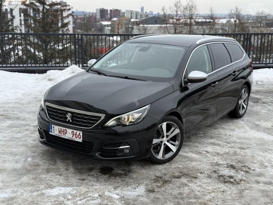 Black Peugeot 308 2019 in Vilnius, with an engine capacity of 1.50 L and mileage of 208 thousand km for 6600 €, photo 7 on AUTOMOTO.COM.LV