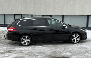 Black Peugeot 308 2019 in Vilnius, with an engine capacity of 1.50 L and mileage of 208 thousand km for 6600 €, photo 14 on AUTOMOTO.COM.LV