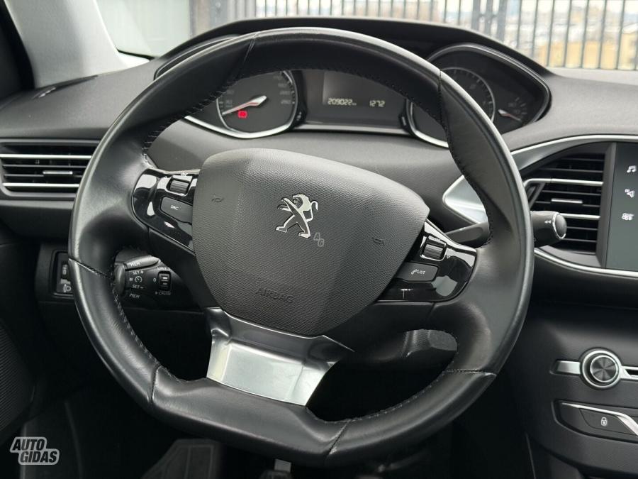 Black Peugeot 308 2019 in Vilnius, with an engine capacity of 1.50 L and mileage of 208 thousand km for 6600 €, photo 18 on AUTOMOTO.COM.LV