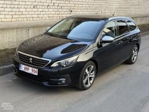 Melns Peugeot 308 2019 Viļņa, ar dzinēja tilpumu 1.50 L un nobraukumu 208 tūkst. km par 6100 €, foto 5 vietnē AUTOMOTO.COM.LV